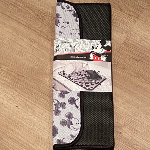 Disney | Kitchen | Disneymickey Mouse 6x18 Dish Drying Mat | Poshmark